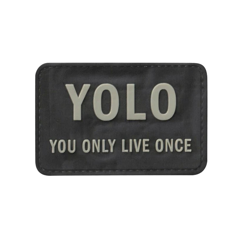 VALHALLA YOU ONLY LIVE ONCE PVC PATCH – Combat Kit Australia