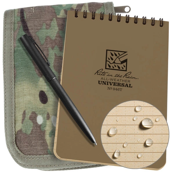 RITR TOP SPIRAL 4 X 6 POLYDURA NOTEBOOK KIT – Combat Kit Australia