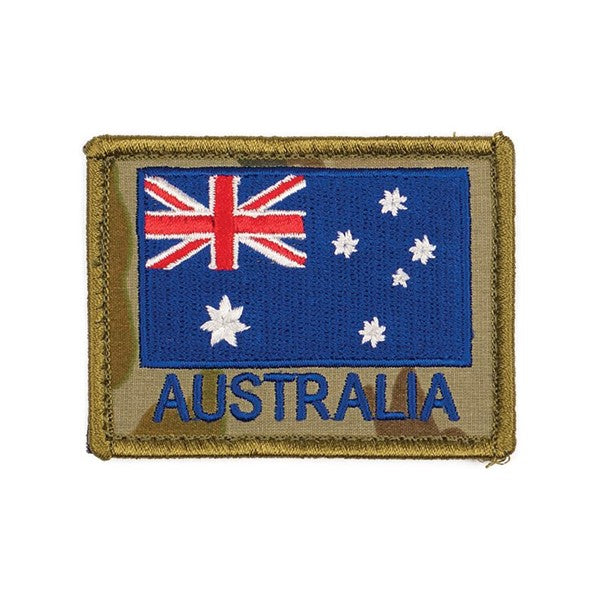 PLATATAC AUSTRALIAN FLAG BLUE ON AMCU PATCH – Combat Kit Australia