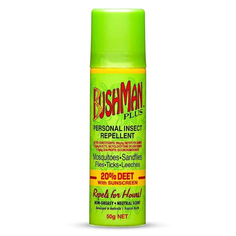 BUSHMAN PERSONAL INSECT REPELLENT SPRAY 20% DEET – Combat Kit Australia