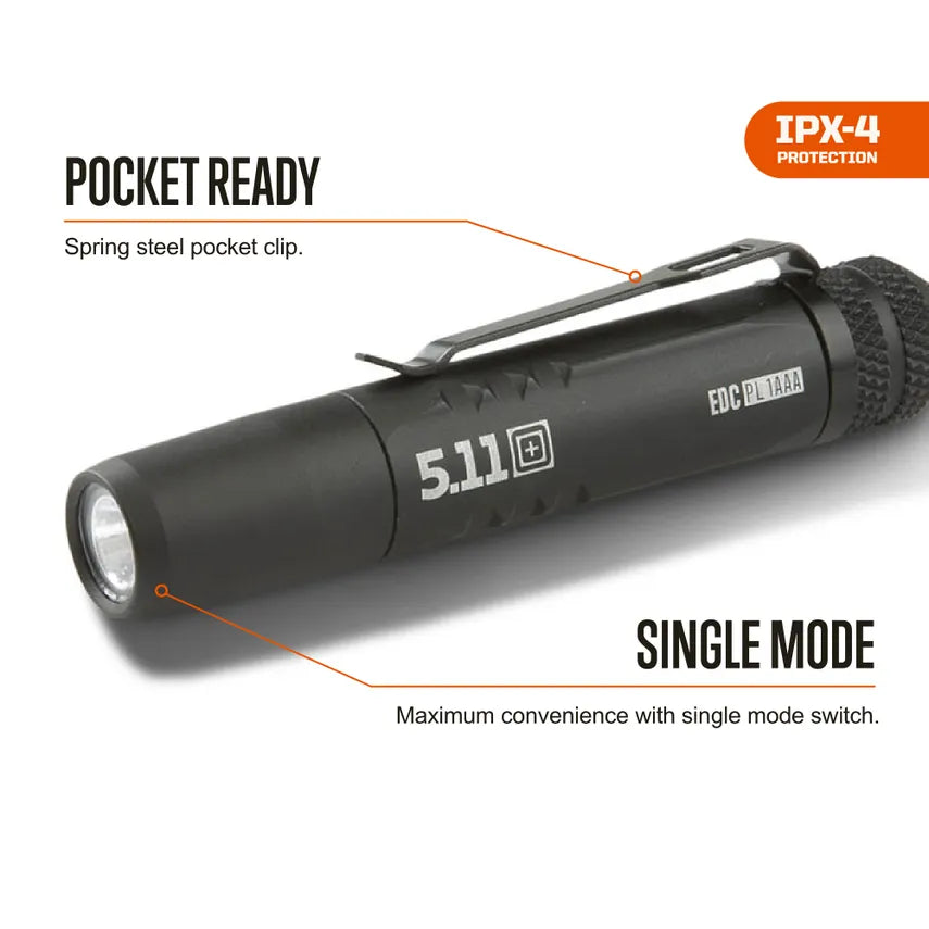 511 EDC PL 1AAA FLASHLIGHT – Combat Kit Australia