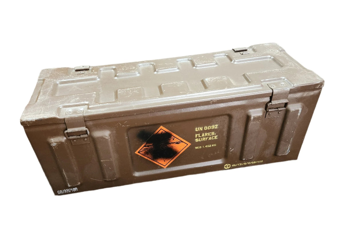 EXTRA LARGE AMMO BOX (BROWN) 65 x 24 x 24 – Combat Kit Australia