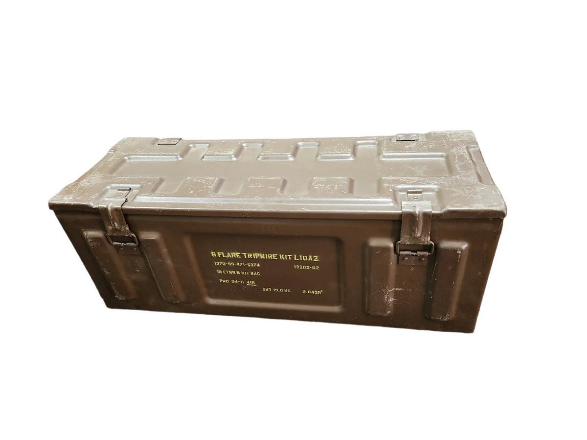 EXTRA LARGE AMMO BOX (BROWN) 65 x 24 x 24 – Combat Kit Australia