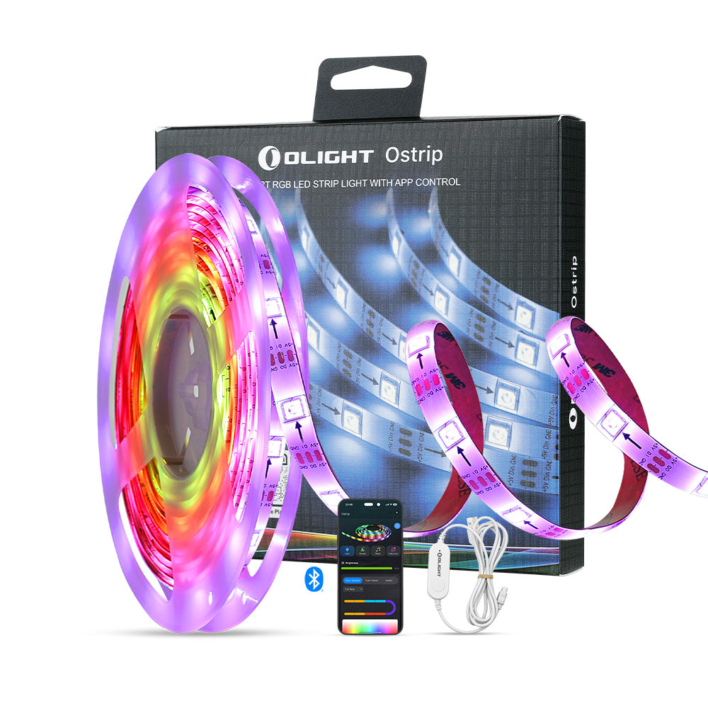 OLIGHT OSTRIP 5M STRIP INDOOR AMBIENT LIGHTING WITH APP CONTROL ...