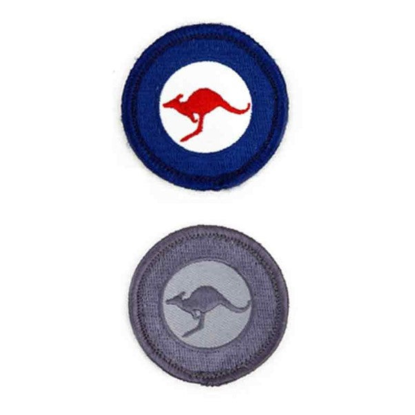 PLATATAC RAAF ROUNDEL PATCH GREY – Combat Kit Australia