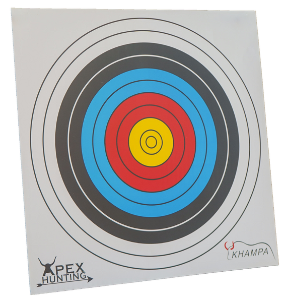 ZONE ARCHERY PAPER TARGET FACES - 5 PACK – Combat Kit Australia