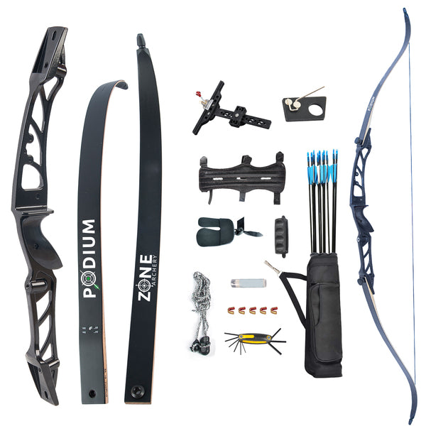 PODIUM RECURVE BOW PACKAGE - ZONE ARCHERY – Combat Kit Australia