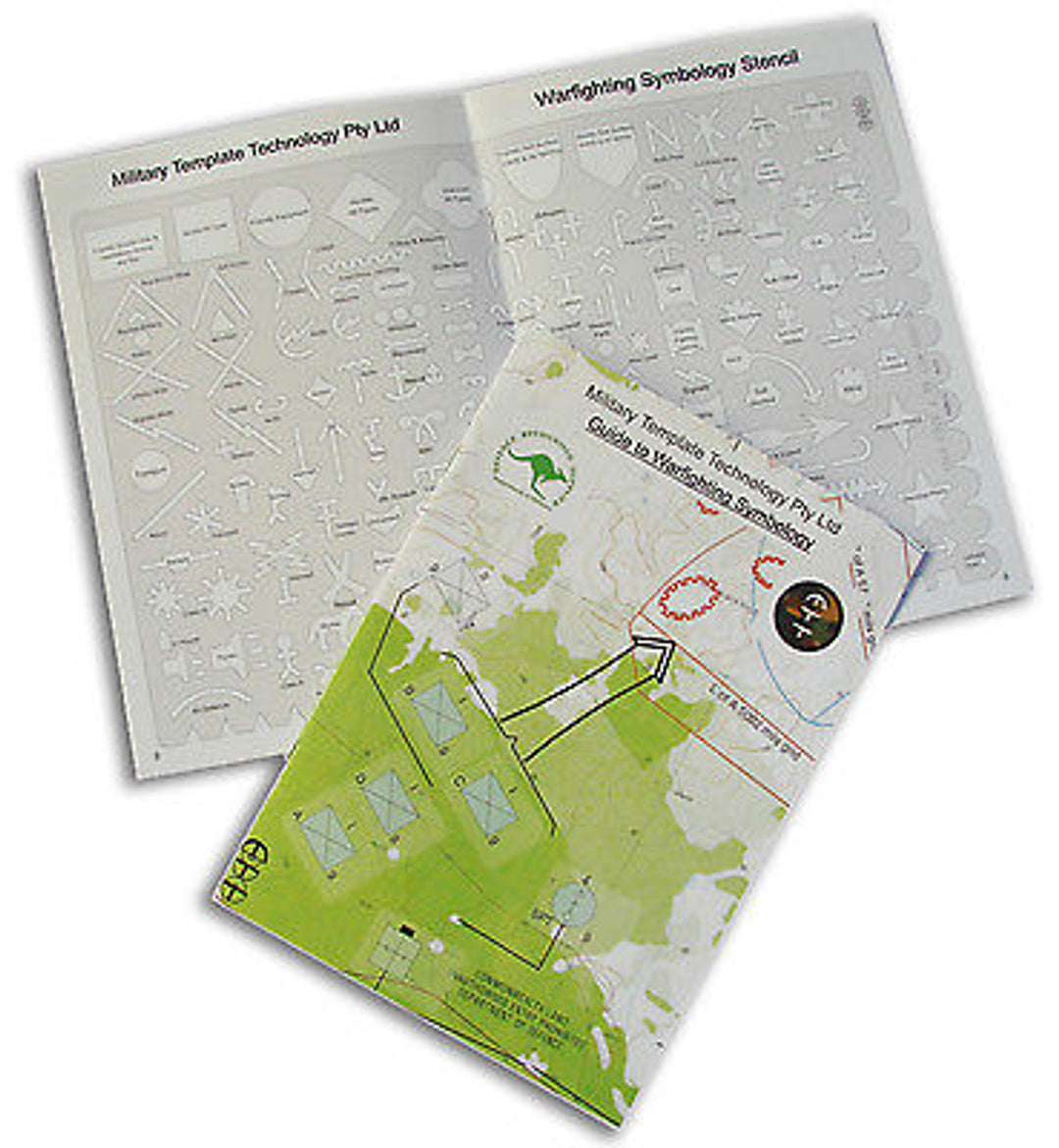 MILITARY TEMPLATE TECHNOLOGY WARFIGHTING SYMBOLOGY STENCIL – Combat Kit ...