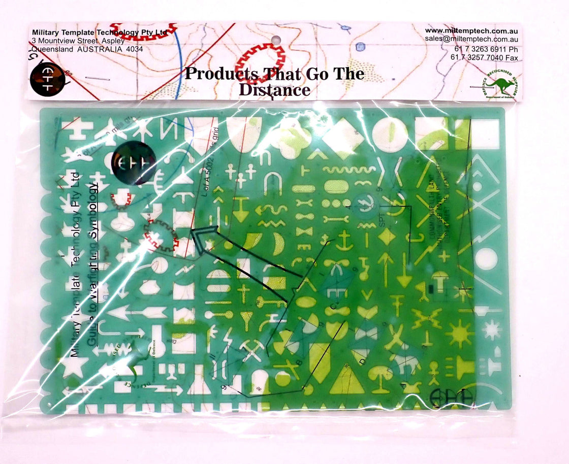 MILITARY TEMPLATE TECHNOLOGY WARFIGHTING SYMBOLOGY STENCIL – Combat Kit ...
