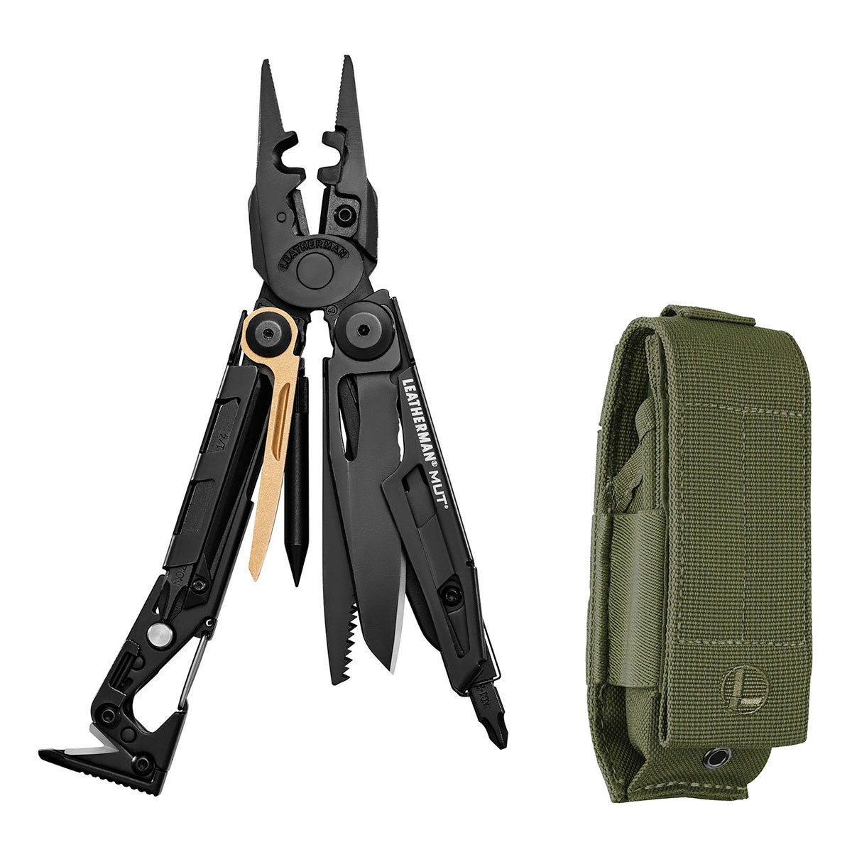 LEATHERMAN MUT EOD WITH GREEN MOLLE SHEATH – Combat Kit Australia