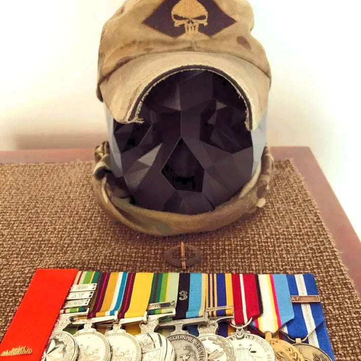 GRAVEYARD DESIGNS SKULL STAND – Combat Kit Australia